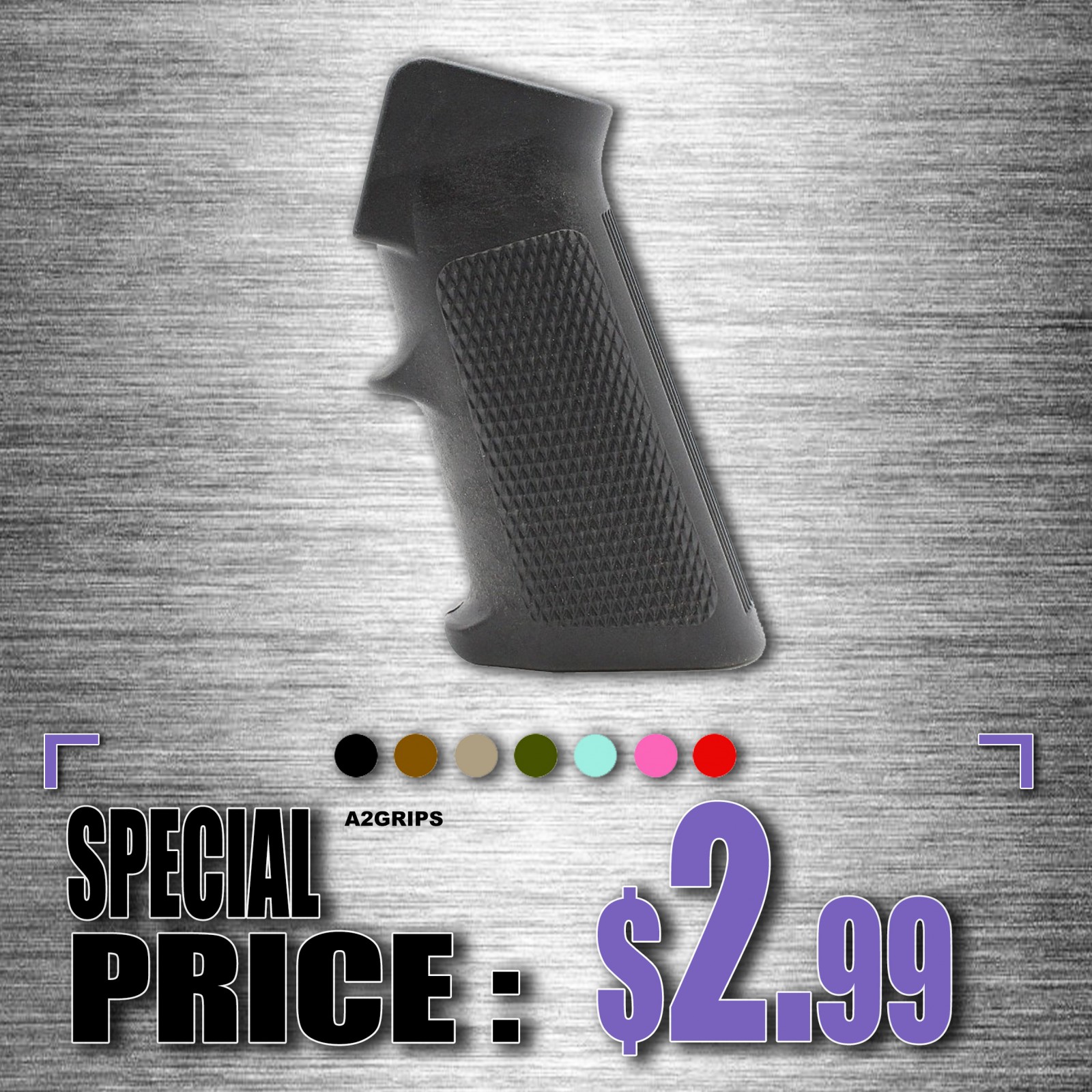 CERAKOTE COLOR OPTIONS AR Standard A2 Pistol Grip