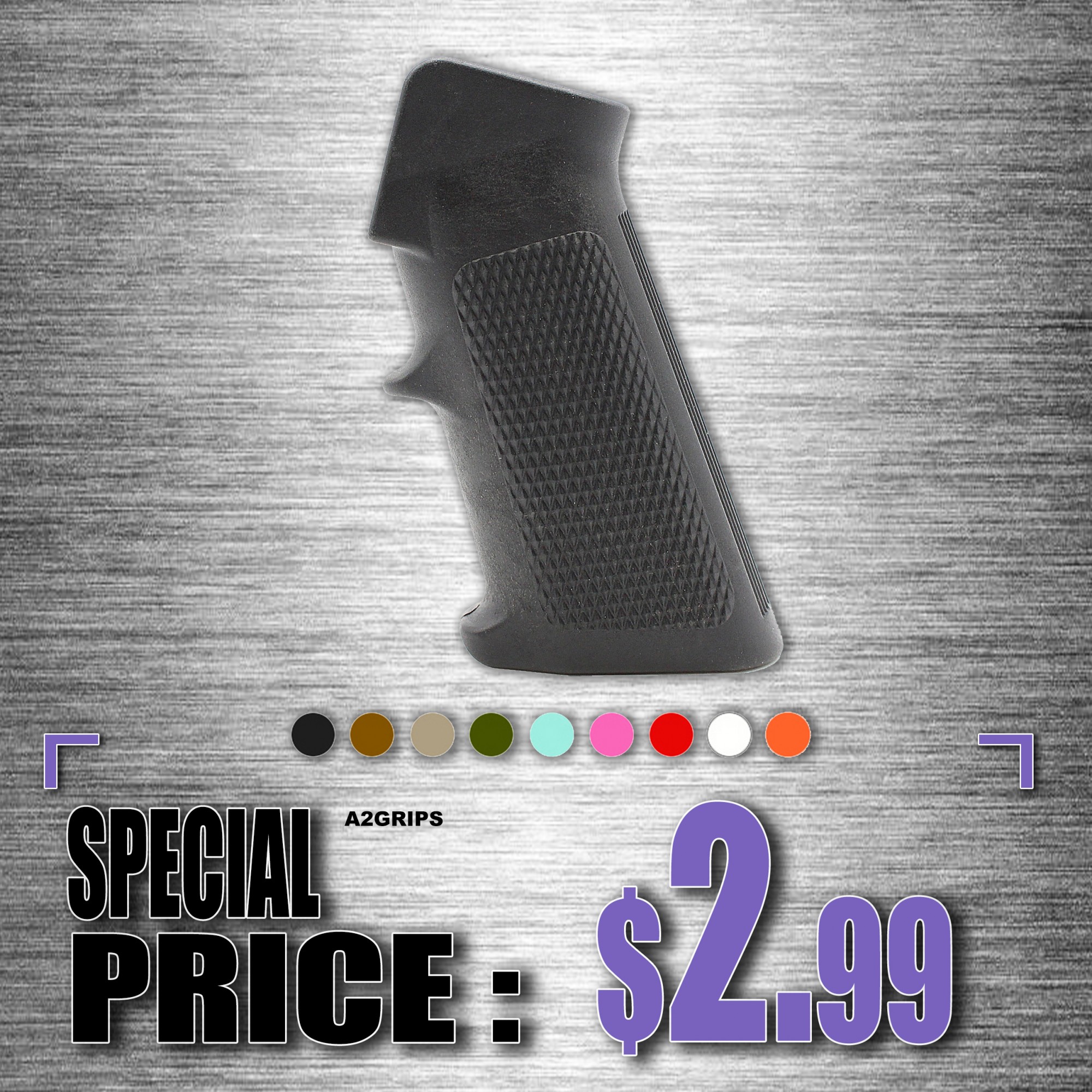 CERAKOTE COLOR OPTIONS AR Standard A2 Pistol Grip