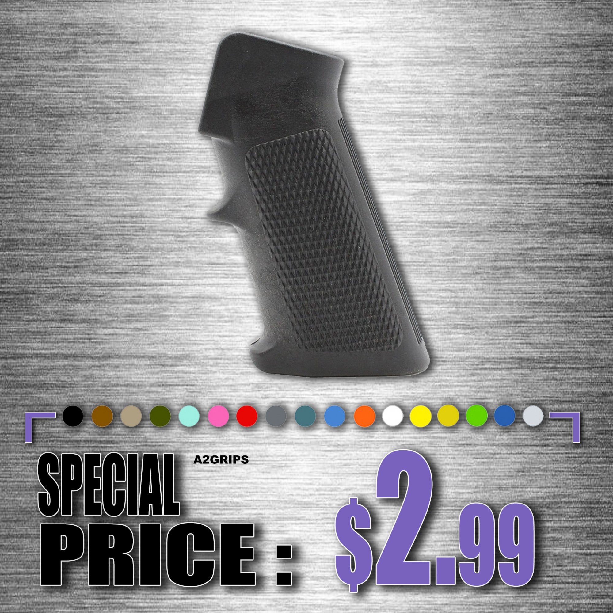 CERAKOTE COLOR OPTIONS AR Standard A2 Pistol Grip