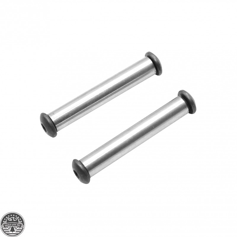 AR Platform Anti-Walk Pins - Stainless Steel Rod With Black Oxide Screws