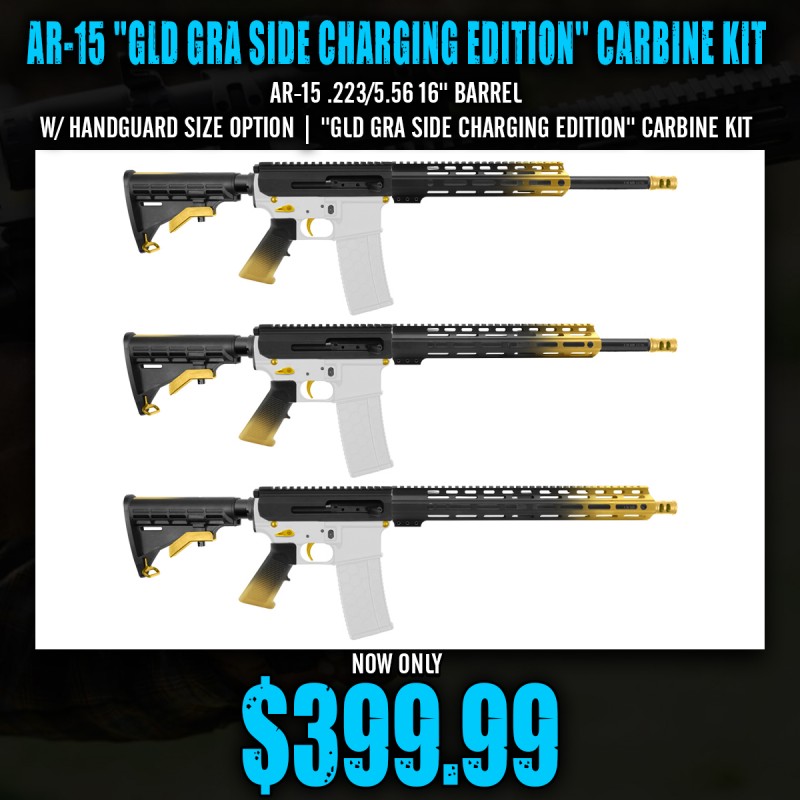 AR-15/.223/ 5.56 Standard Lower Build Kit With Carbine Collapsible ...