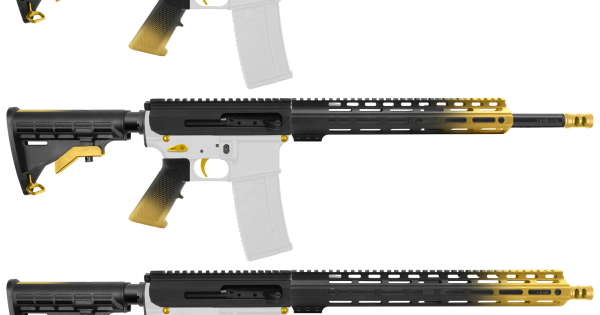 AR-15 .223/5.56 16'' BARREL W/ HANDGUARD SIZE OPTION | ''GLD GRA SIDE ...