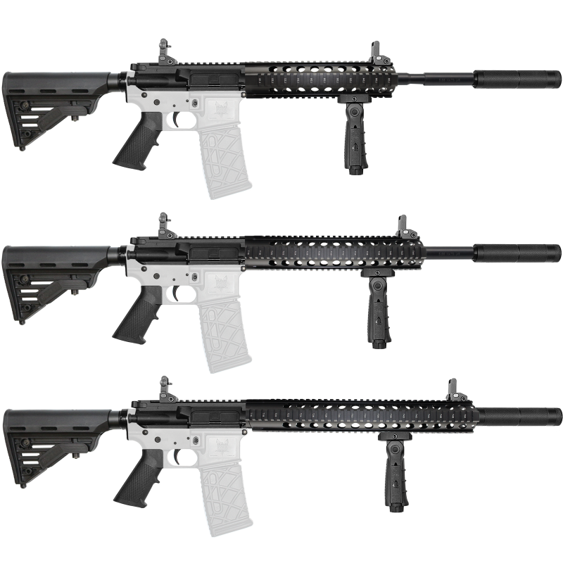 AR-15 .223/5.56 16" Barrel W/ 10'' 12'' 15'' Handguard option ...