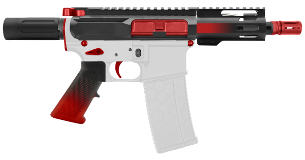 AR-15 .223/5.56 5" BARREL W/ 4'' HANDGUARD | ''RED GRA-4 MARK II ...