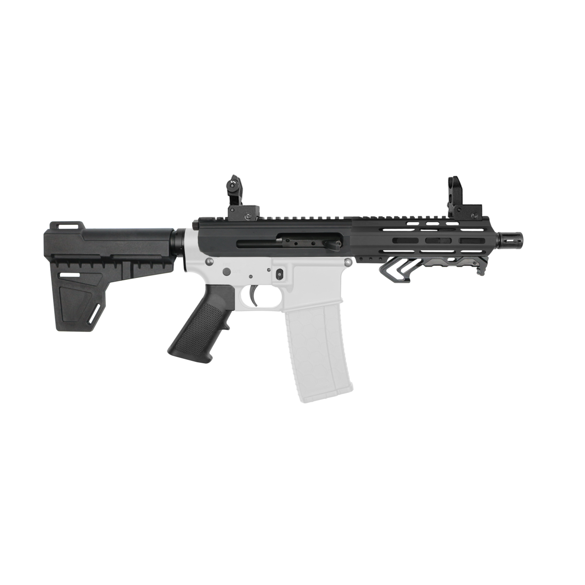 AR-15 Complete Side Charging Upper Receiver Assembly | Made in USA