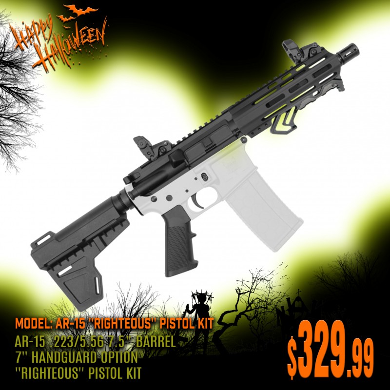 AR-15 .223/.556 Adjustable Cheek Riser Carbine Stock W/ 6-position ...