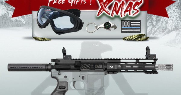 AR-15 .223/5.56 7" Barrel W/ 7" M Lok Handguard| " SOUND CANNON ...