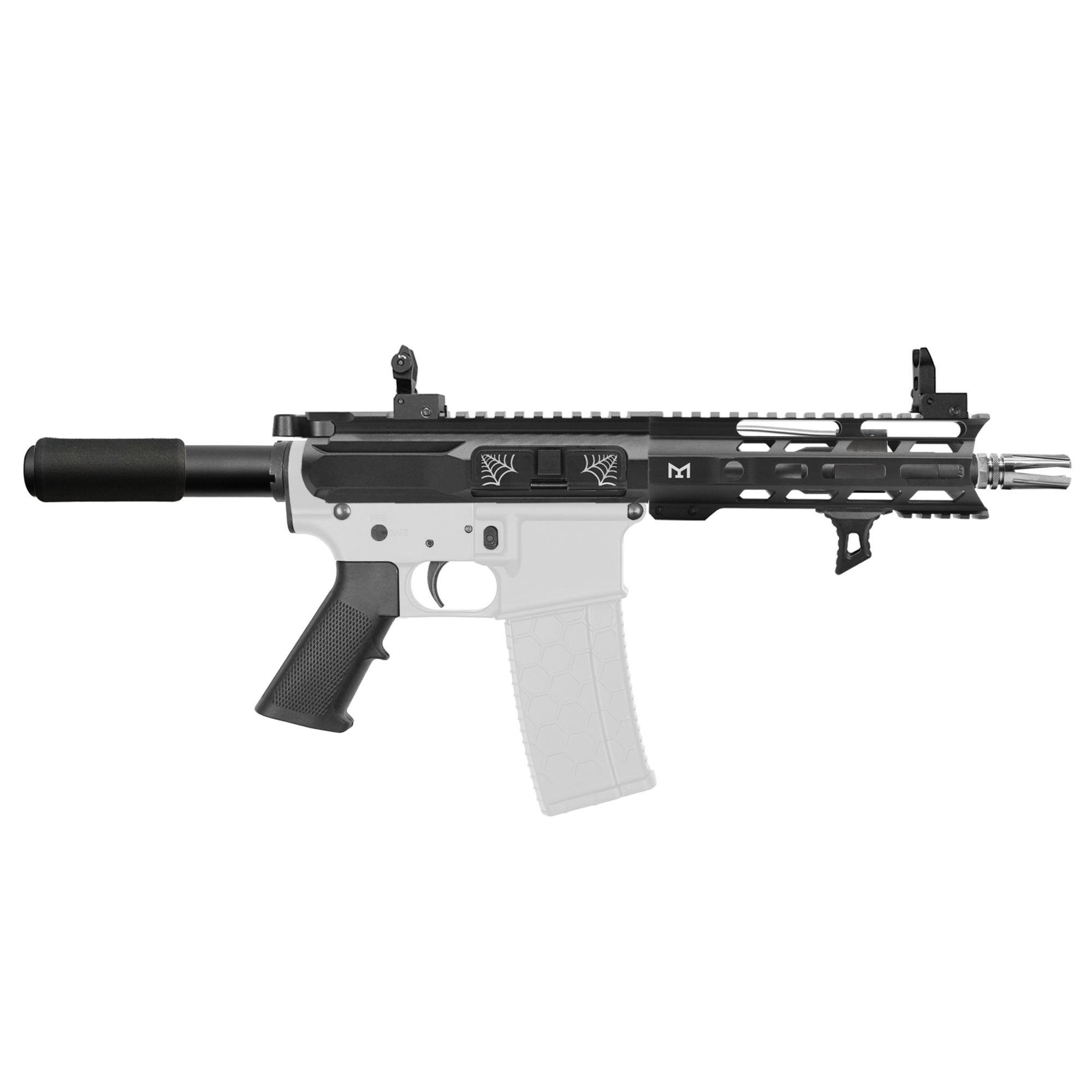 AR-15 .223/5.56 7.5" Barrel W/ 7" Handguard option | ''SPIDER'' Pistol ...