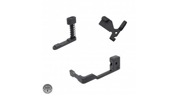 AR-15 Extended Bolt Catch & Release Lever + Steel Bolt Catch ...