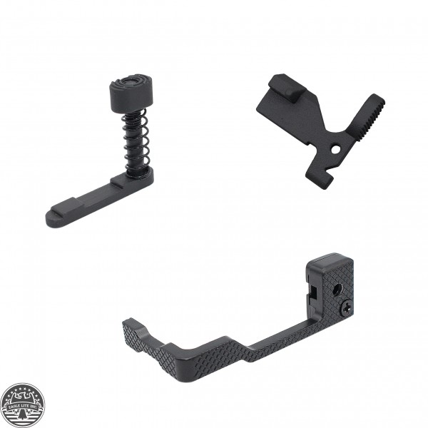 AR-15 Extended Bolt Catch & Release Lever + Steel Bolt Catch ...