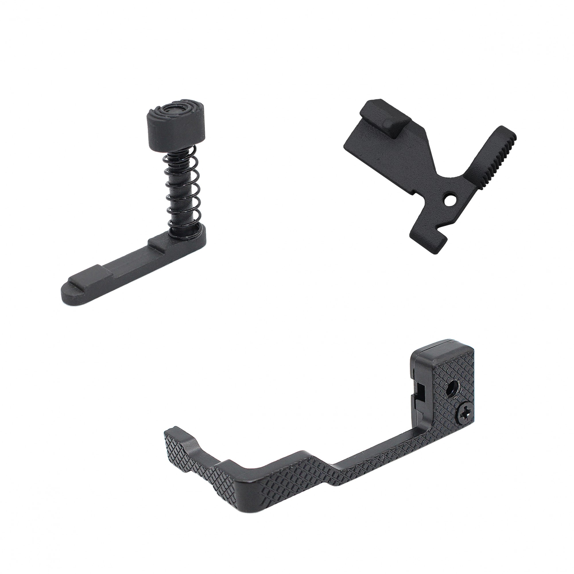 AR-15 Extended Bolt Catch & Release Lever + Steel Bolt Catch ...