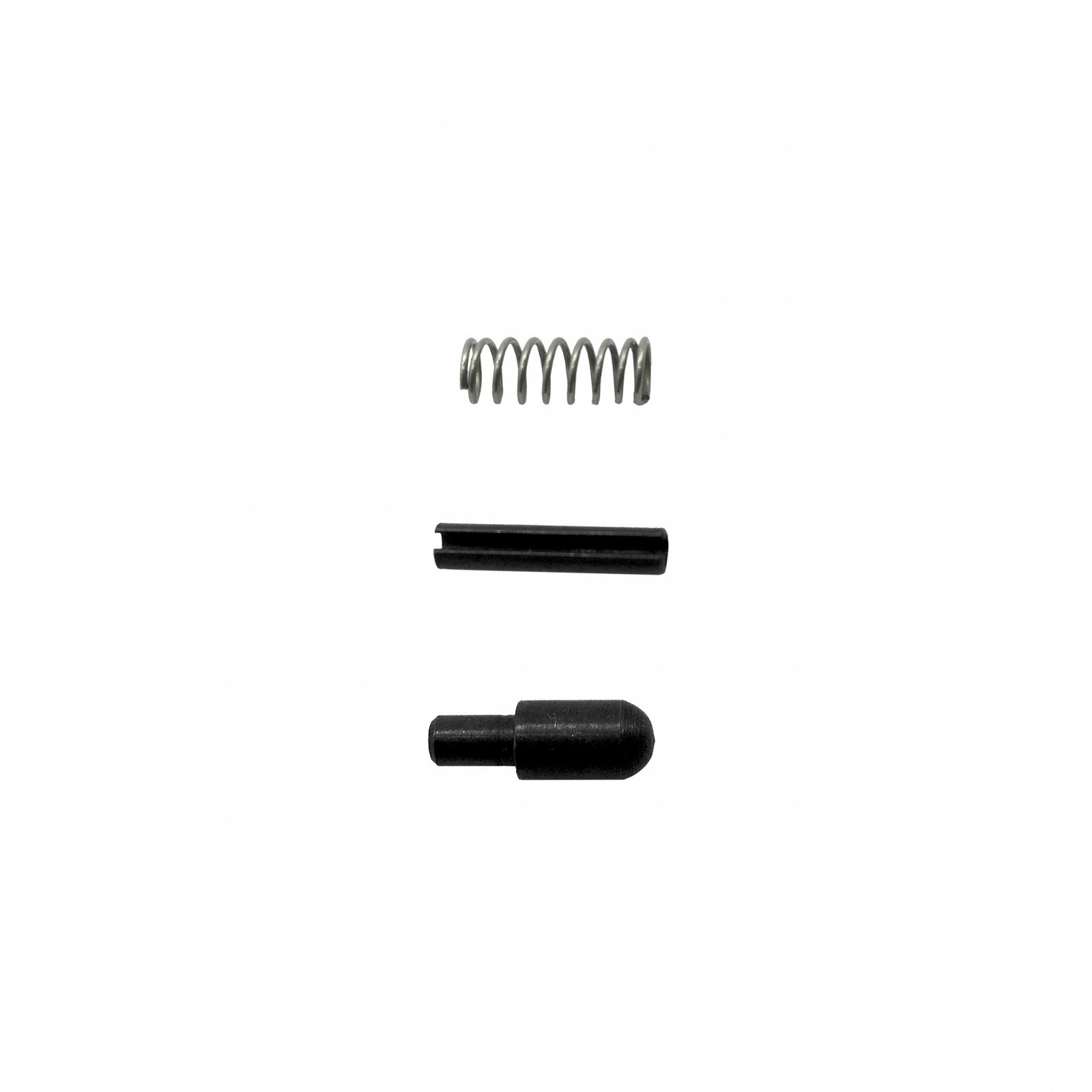Spring, Roll-pin & Plunger For Bolt Catch