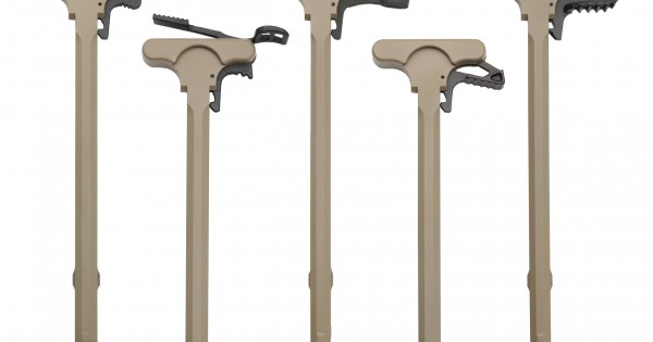 Cerakote FDE | AR-15 Tactical Rifle Charging Handle Assembly Latch Option
