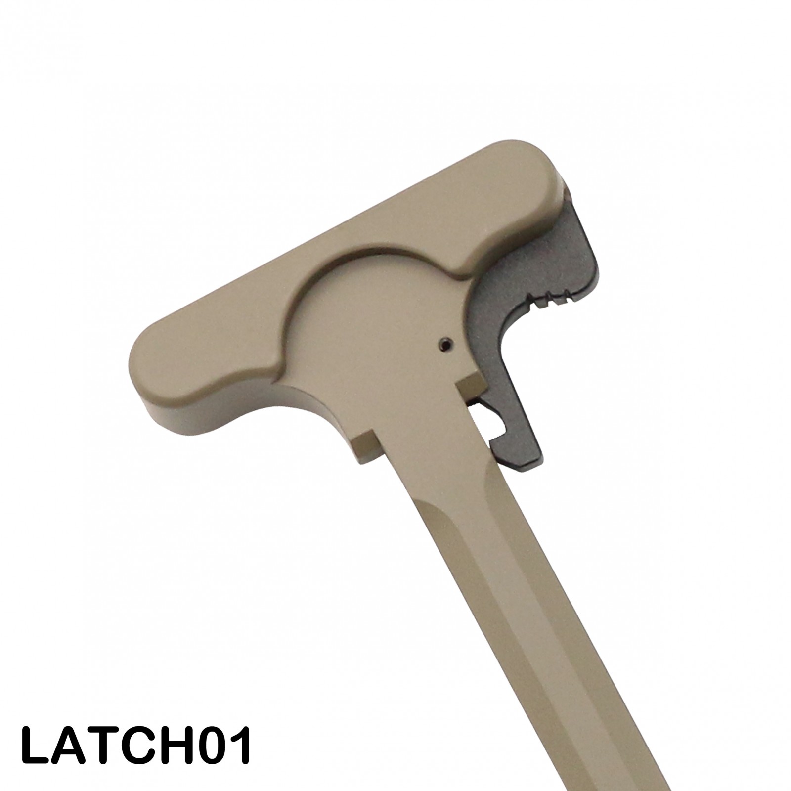 Cerakote FDE | AR-15 Tactical Rifle Charging Handle Assembly Latch Option