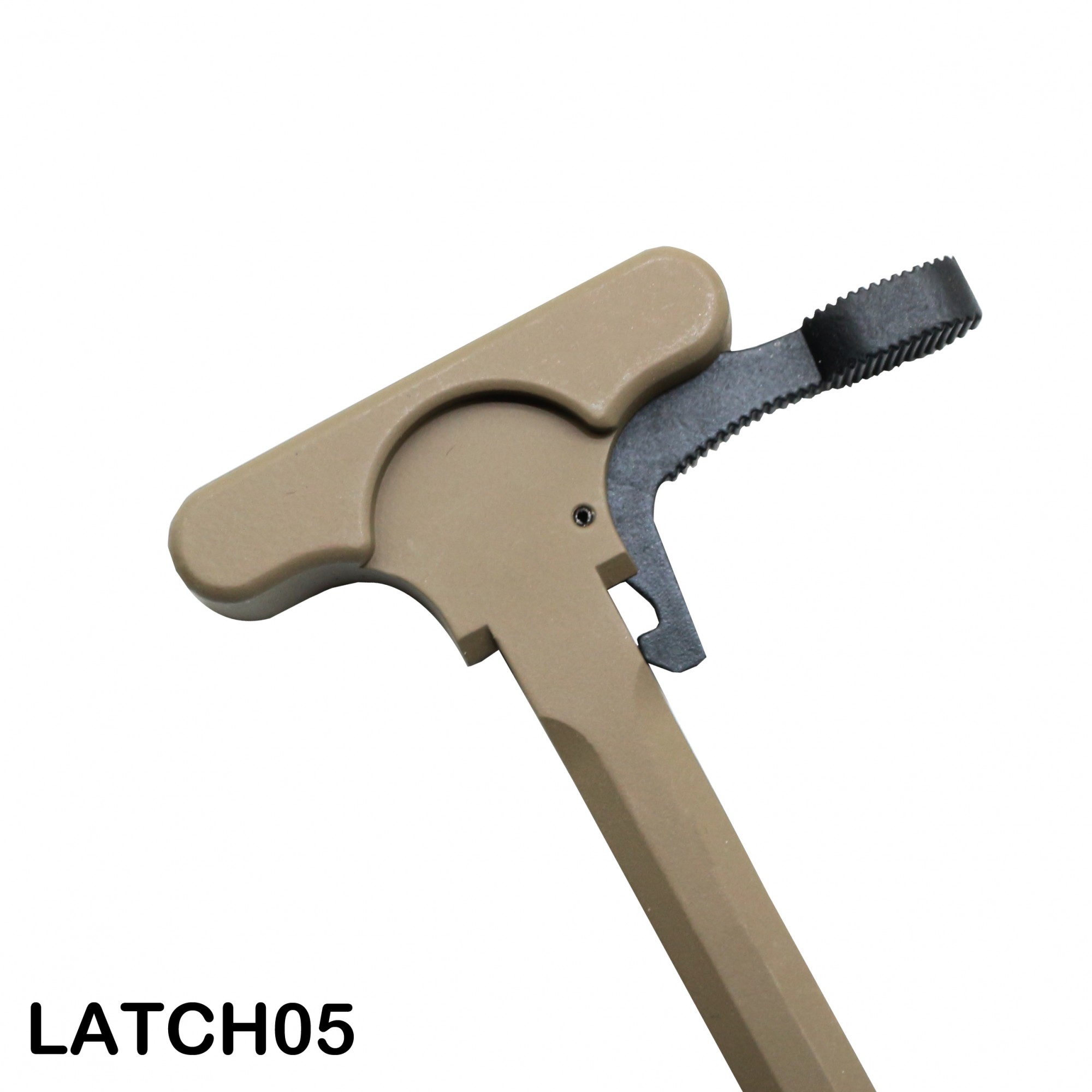 Cerakote FDE | AR-15 Tactical Rifle Charging Handle Assembly Latch Option