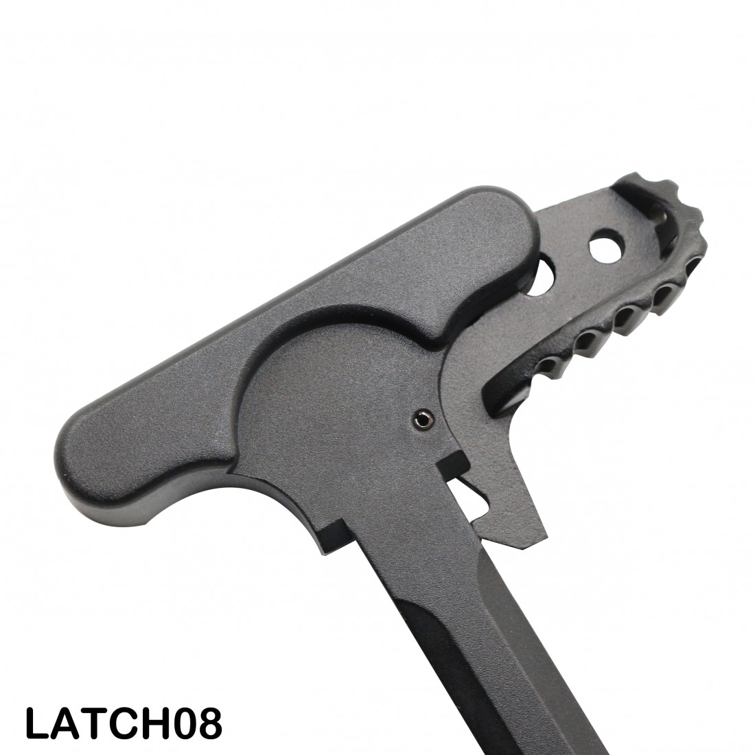 AR-15 - Tactical Rifle Charging Handle With Latch Option Black