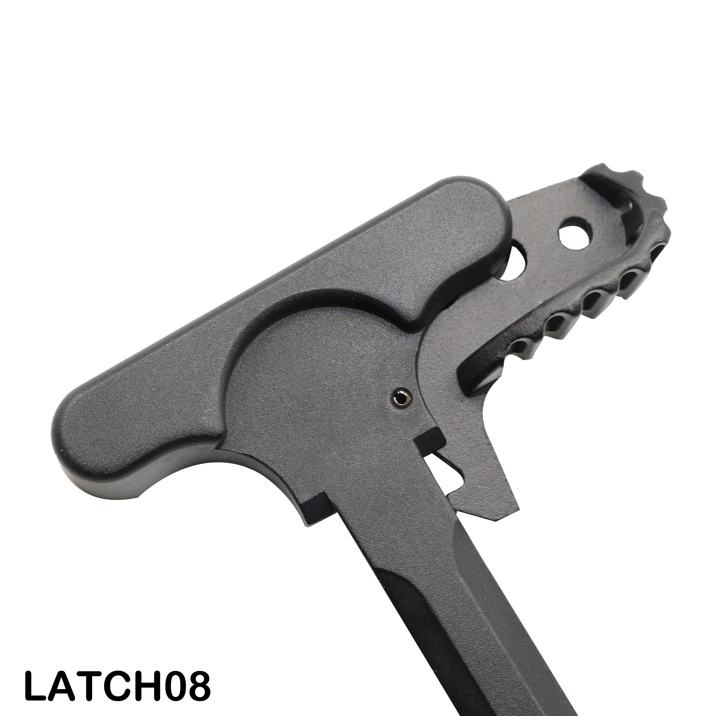 AR-15 - Tactical Rifle Charging Handle With Latch Option Black
