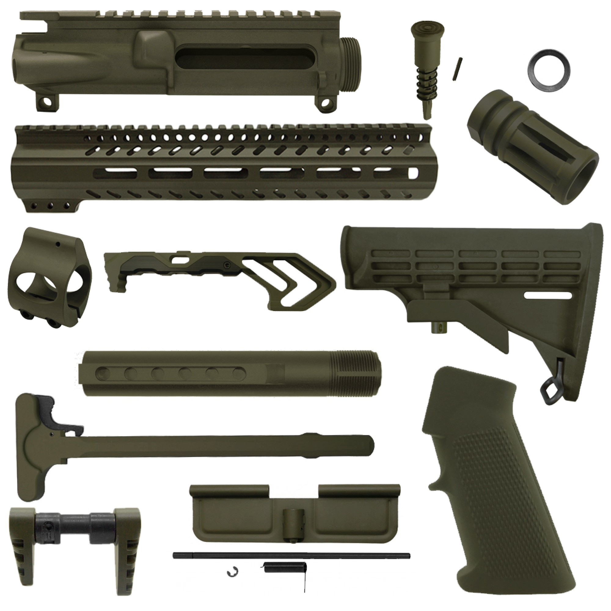 CERAKOTE OD GREEN | AR-15 CHASSIS BUNDLE-V2-OutdoorSportsUSA