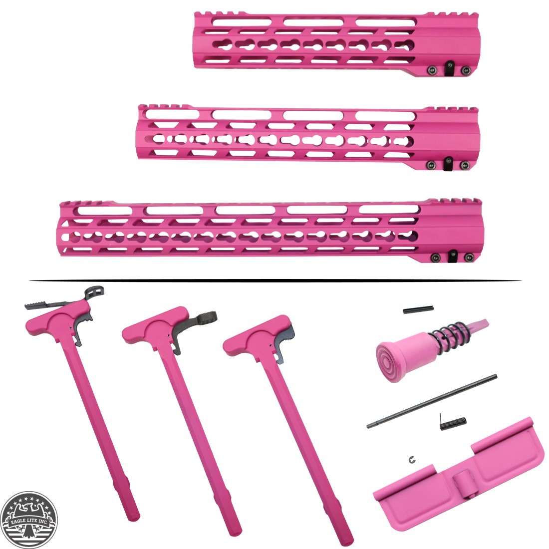 Cerakote Pink| AR-15 -Bundle With Rail