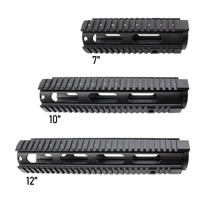 AR-15 Free Float Quad Rail Handguard Length Option - OutdoorSportsUSA