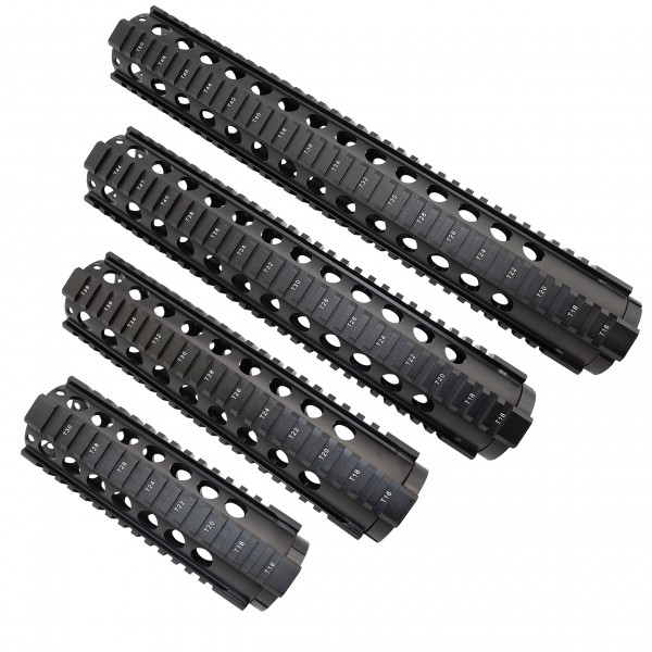 AR-15 Free Float Quad Rail Handguard Length Option - OutdoorSportsUSA