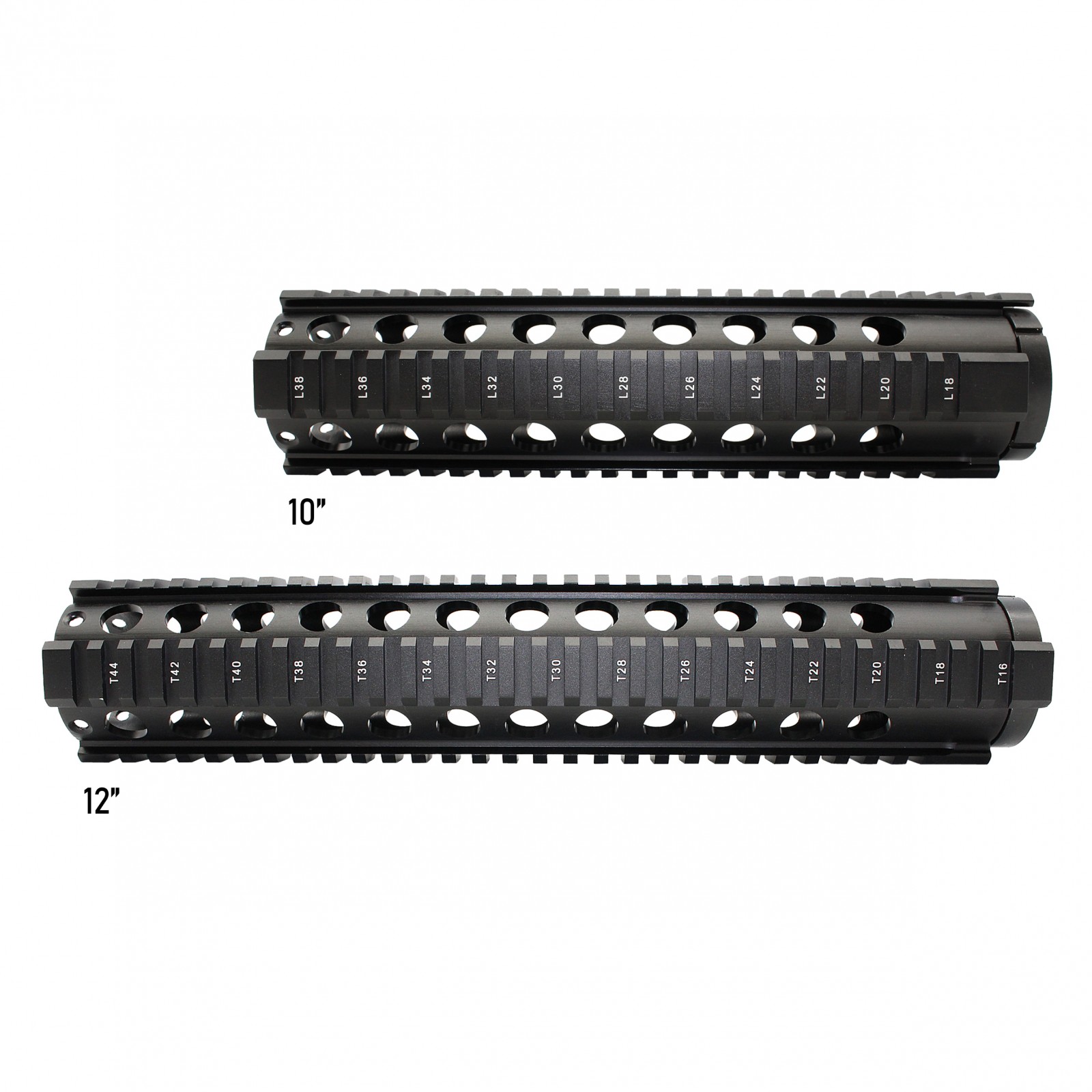 AR-15 Extended Length One Piece Free Float Handguard - OutdoorSportsUSA