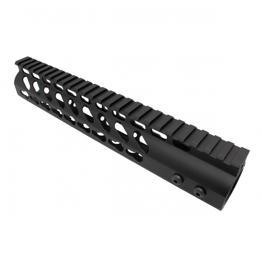 AR-15 Super Keymod Free Float Handguard 223 556 Steel Barrel Nut