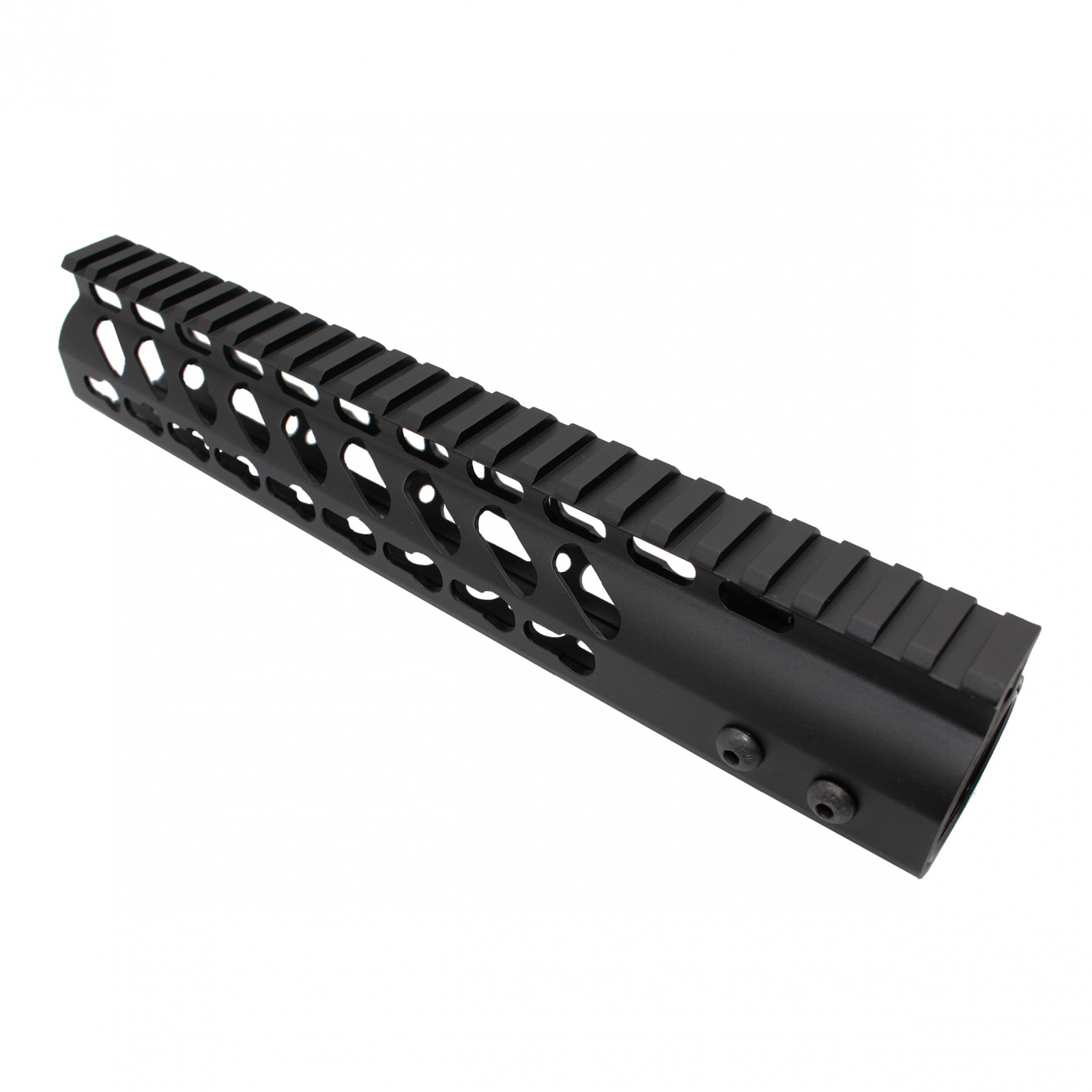 AR-15 Super Keymod Free Float Handguard 223 556 Steel Barrel Nut ...
