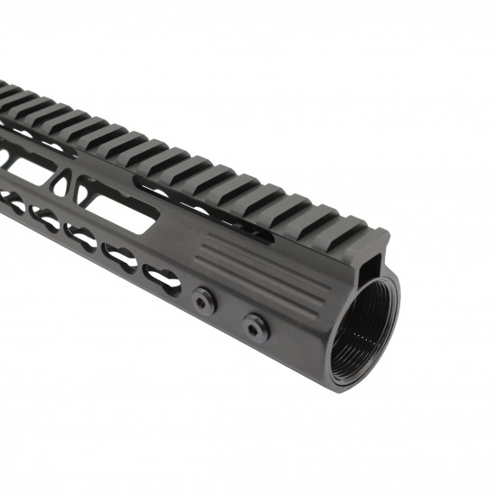 AR-15 Ultra Slim Keymod Handguards V2 W/ Steel Barrel Nut
