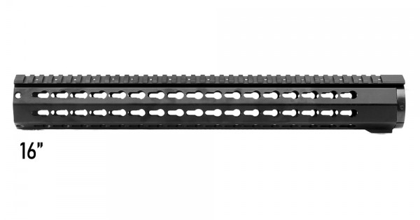 AR-15 16 Inch Free Float Keymod Handguard Rail System - OutdoorSportsUSA