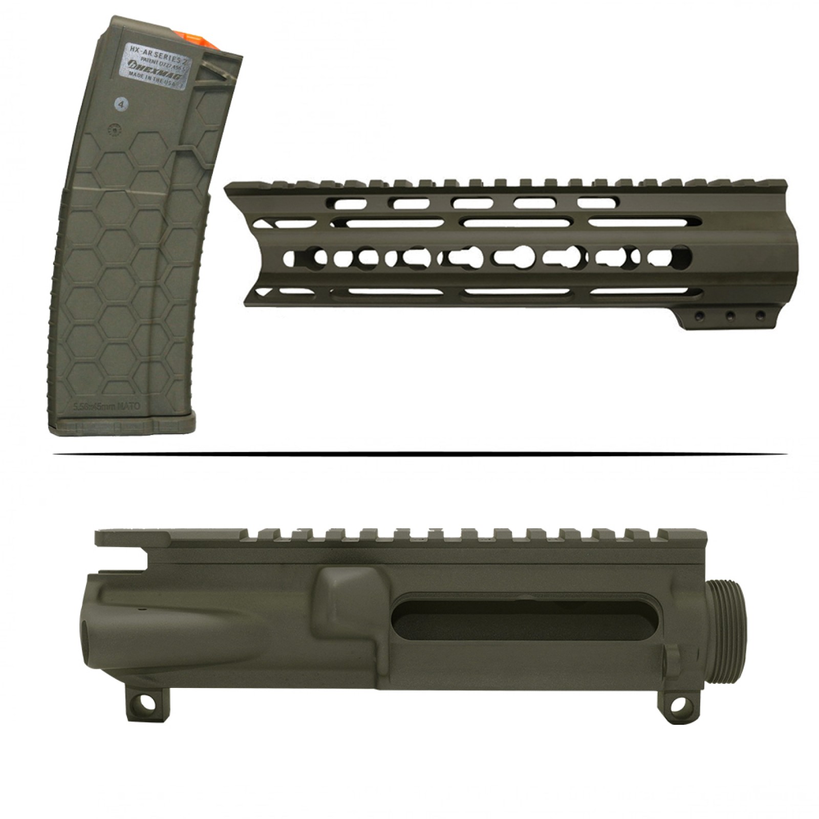 AR-15 Mil-Spec Upper Receiver and Handguard Hexmag - OutdoorSportsUSA