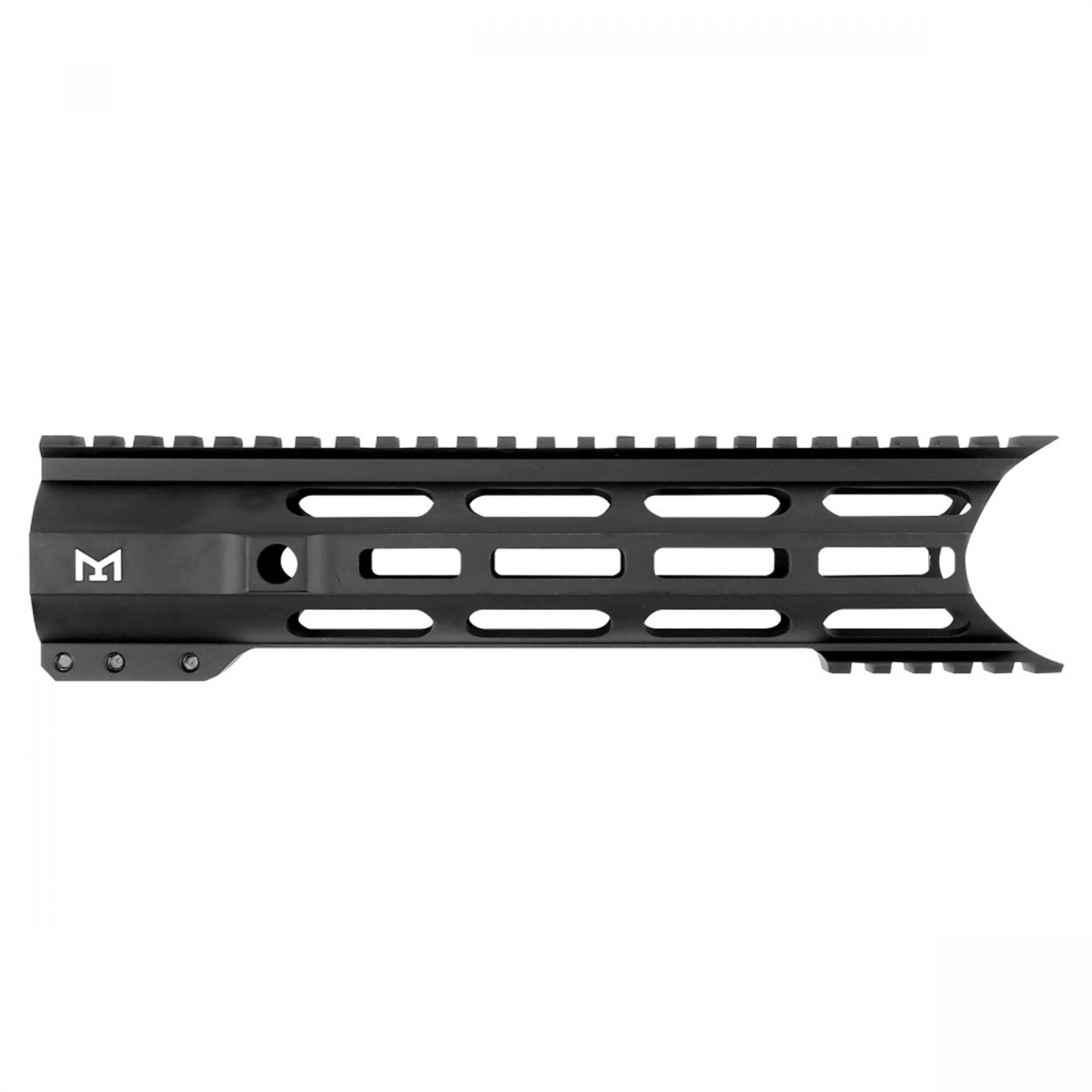 AR-10 / LR-308 10" Combat Modular M-Lok Handguard C Cut | Black ...