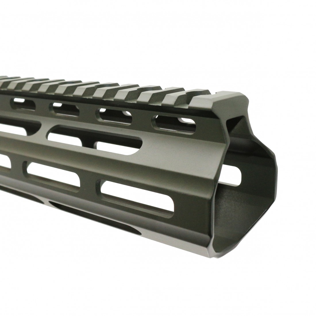 CERAKOTE OD-GREEN | AR-15 Angle Cut Clamp on M-LOK Handguard | Made in USA