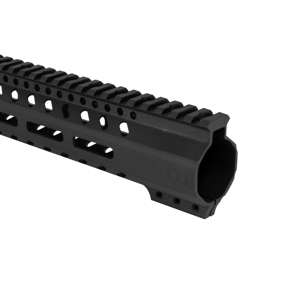 AR-15 M-LOK Super Slim Free Float Handguard with Steel Barrel Nut ...