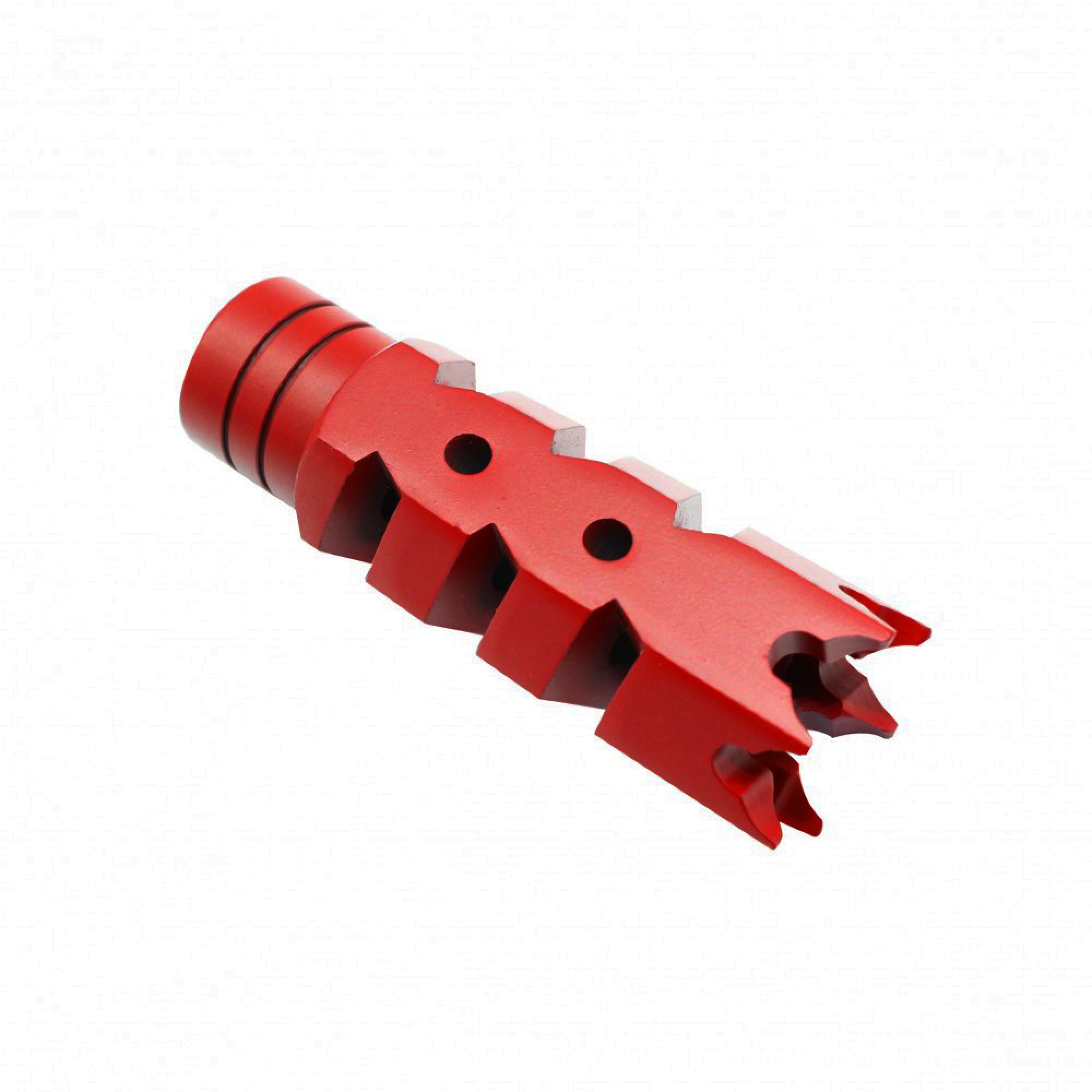 CERAKOTE RED| AR-15 Handguard Muzzle Brake and Foregrip Combo LENGTH ...