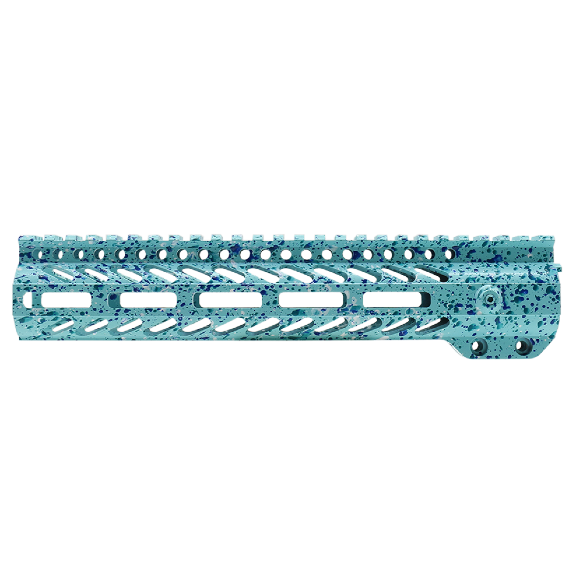 Cerakote Splatter| AR-15 10'' M-LOK Super Slim Free Float Handguard ...