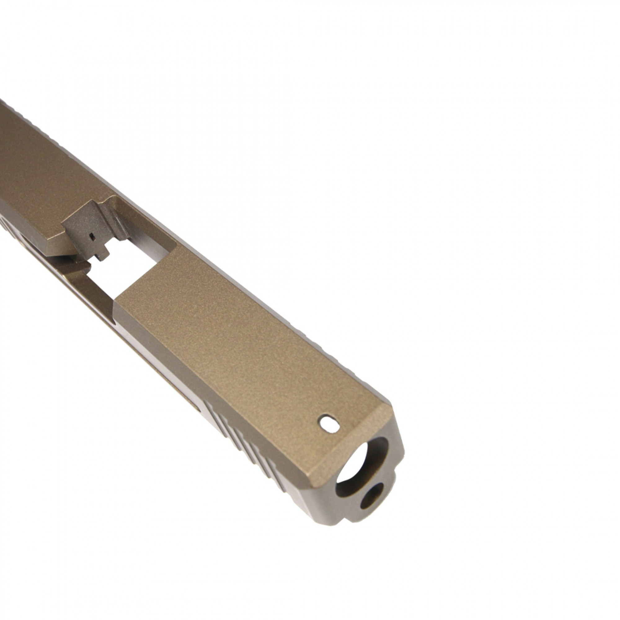 CERAKOTE BURNT BRONZE | Glock 19 Custom Stripped Slide- OutdoorSportsUSA