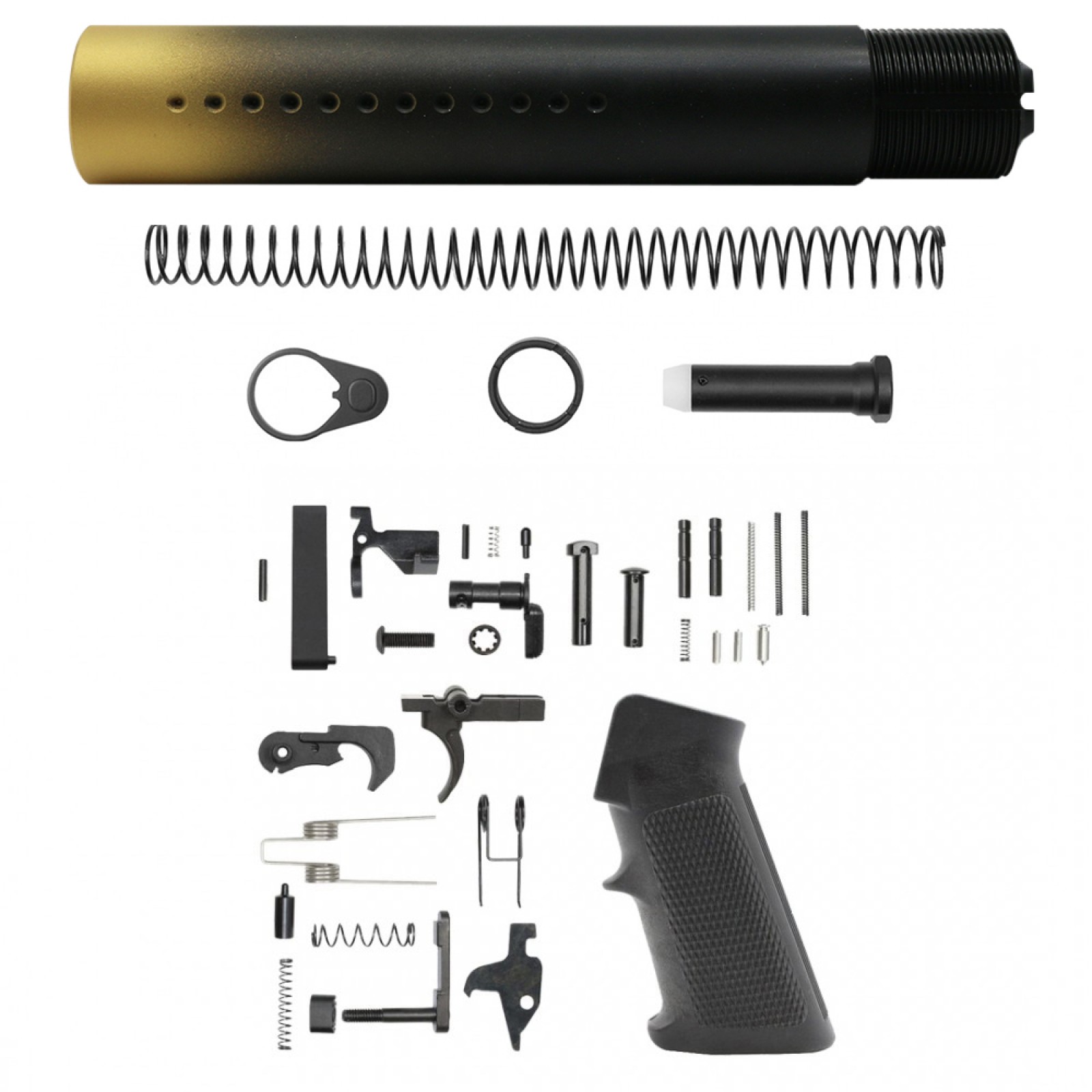 CERAKOTE GRADIENT|AR-15 .223/5.56 Custom made Pistol Buffer Tube Kit ...