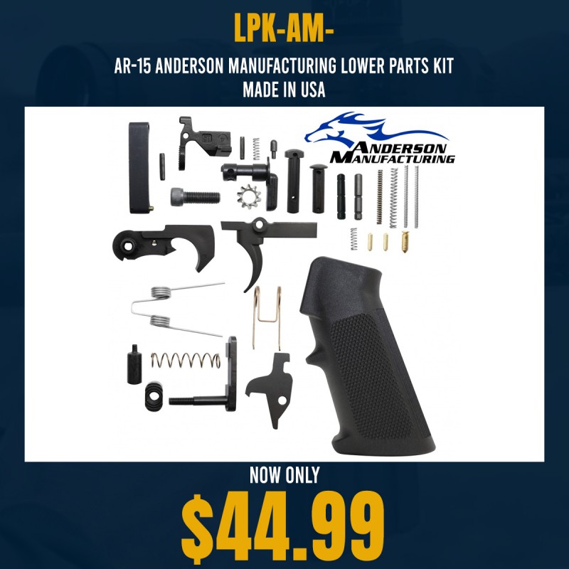 AR 15 Anderson Manufacturing Lower Parts Kit - OutdoorSportsUSA