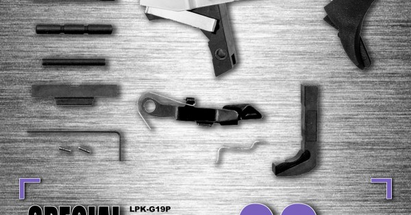 Glock 19 Lower Complete Parts Kit - OutdoorSportsUSA