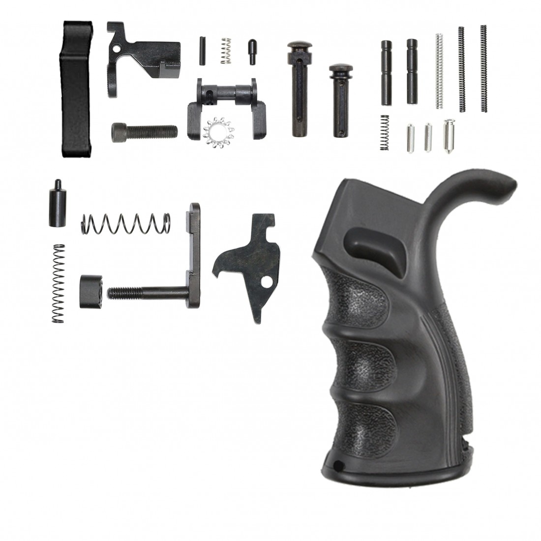 AR-15 Ambidextrous Lower Receiver Parts Kit | LPK19 - NO TRIGGER AND HAMMER