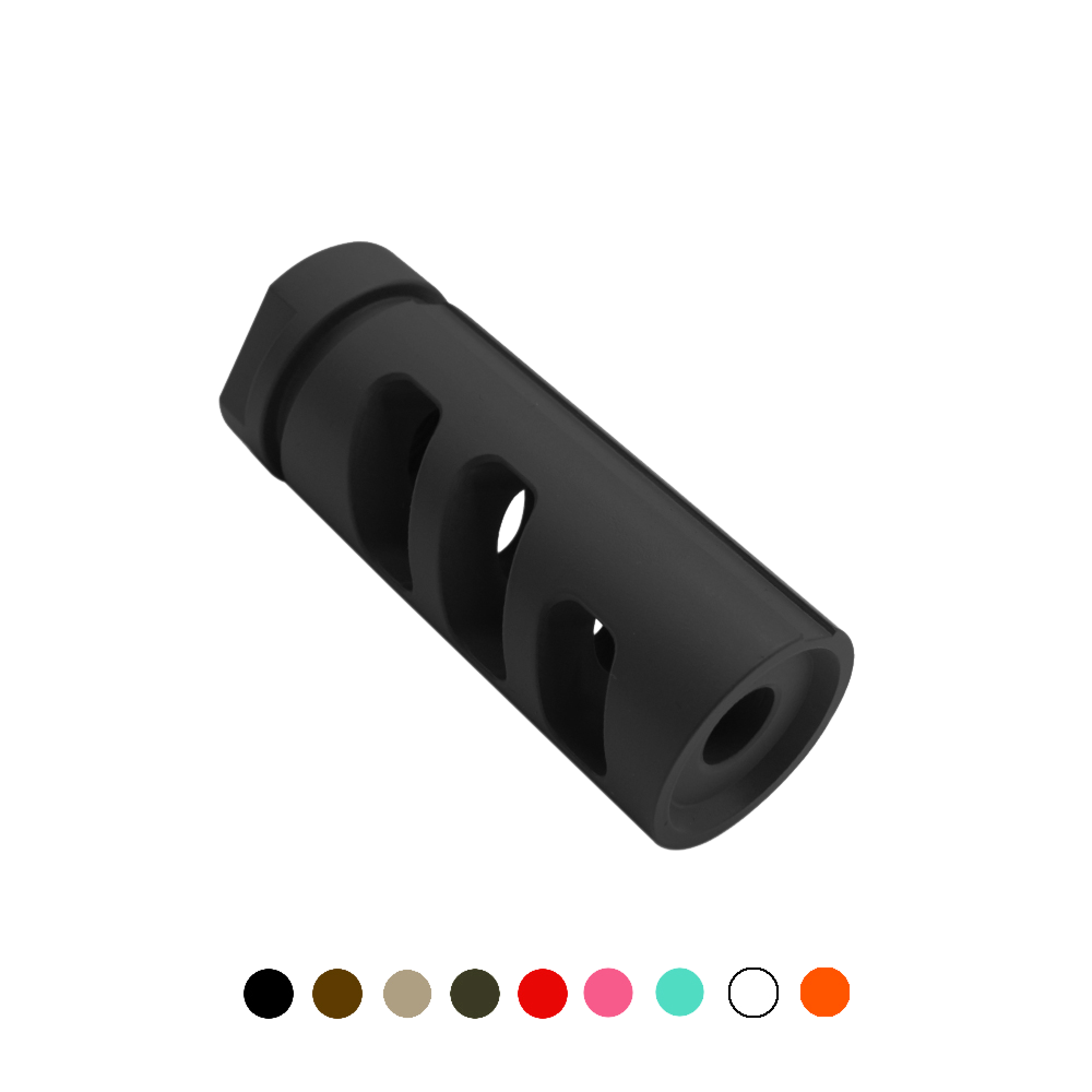 CERAKOTE COLOR OPTIONS| AR-15/.223/5.56 Stainless Steel Muzzle Brake ...