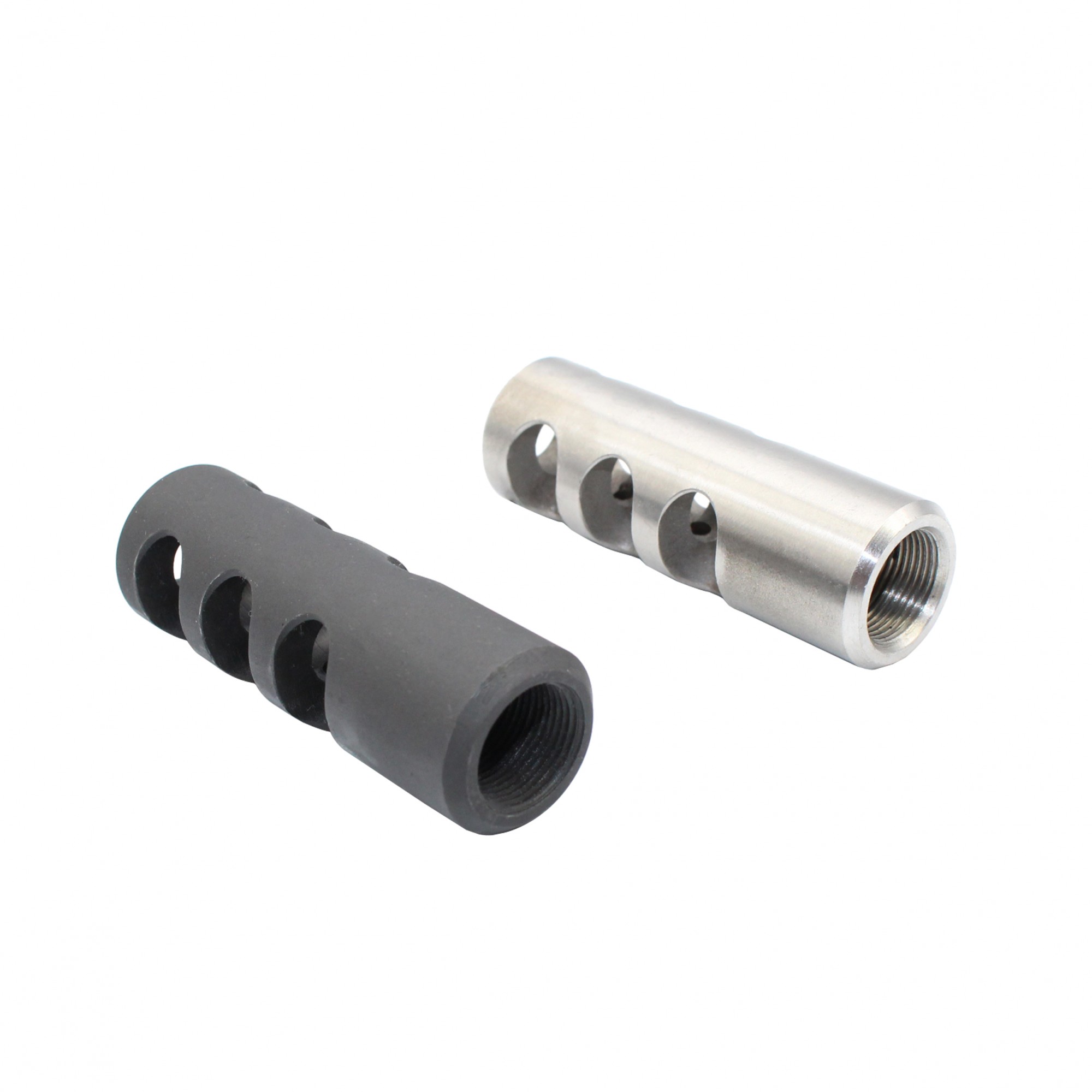 AR-10 / LR-308 Stainless Steel Competition Cylinder Muzzle Brake Or ...