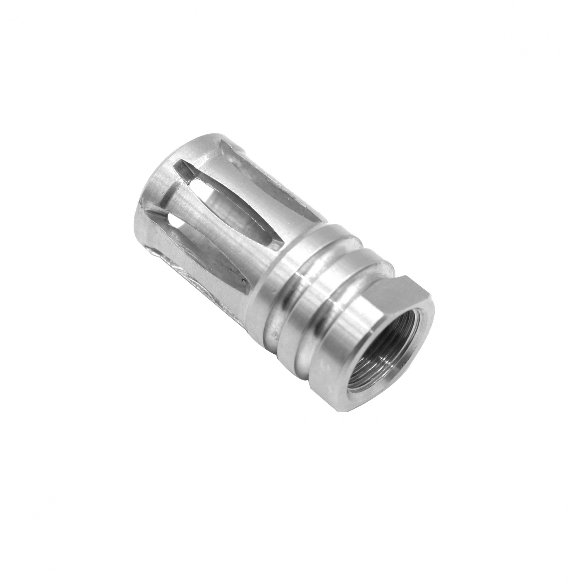 AR-10 / LR-308 Stainless Steel G.I. Birdcage Muzzle Brake
