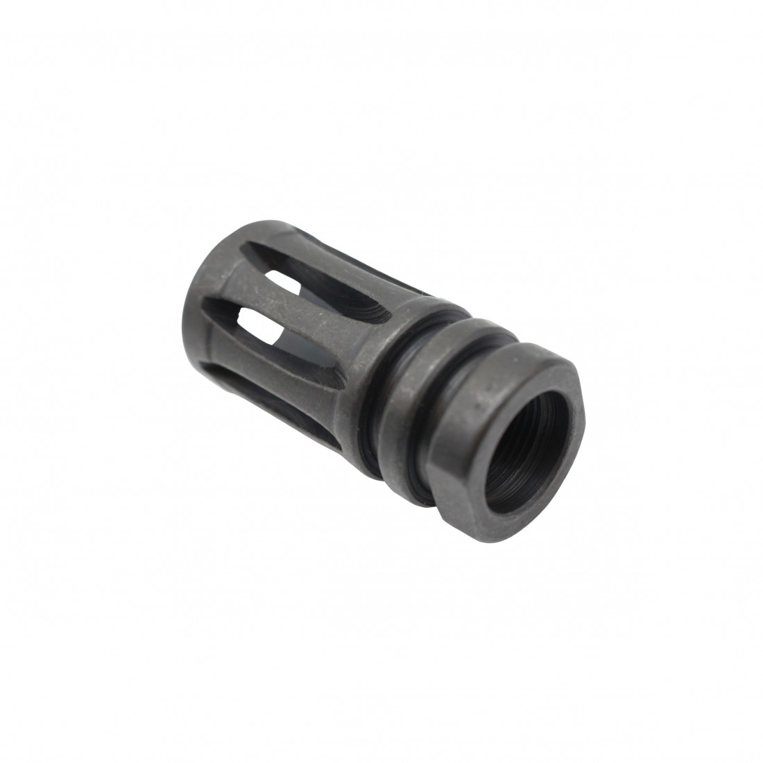 AK-47 Birdcage Muzzle Brake M14 x 1 LH Thread Pitch