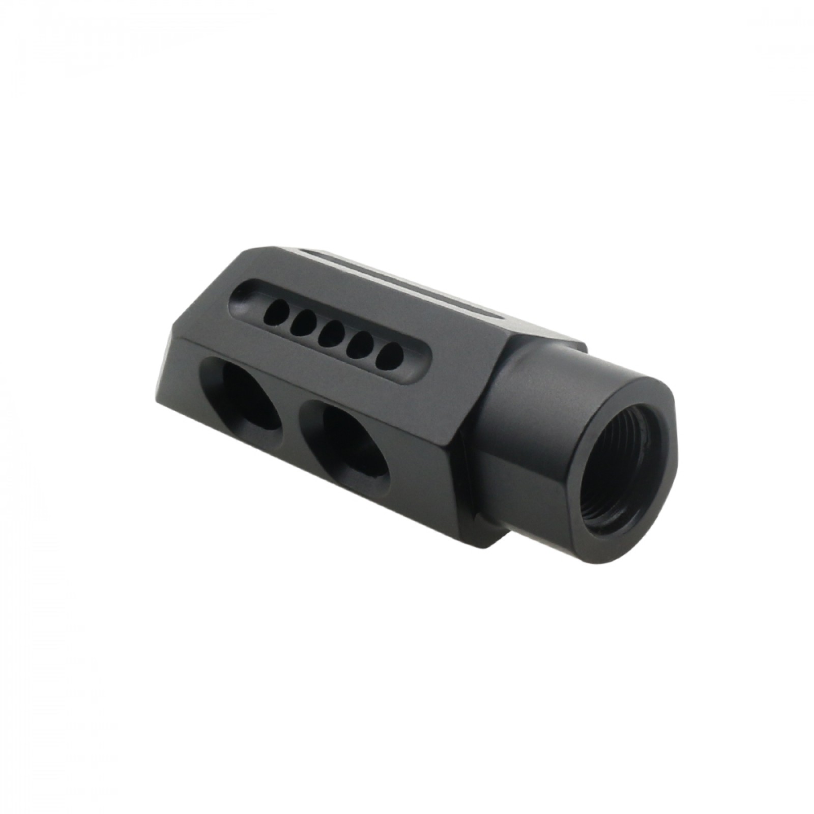 AR-15/.223/5.56 Wedge Compensator Muzzle Brake Nitride- OutdoorSportsUSA