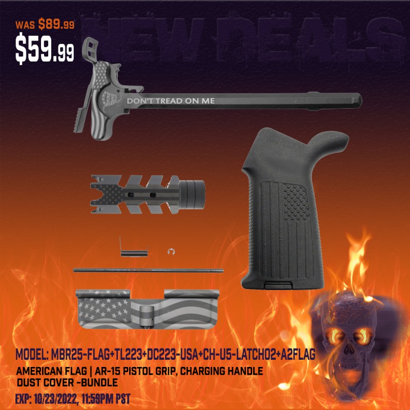 AR-15 Handguard Muzzle Brake and Foregrip Combo LENGTH OPTION| FSSM ...