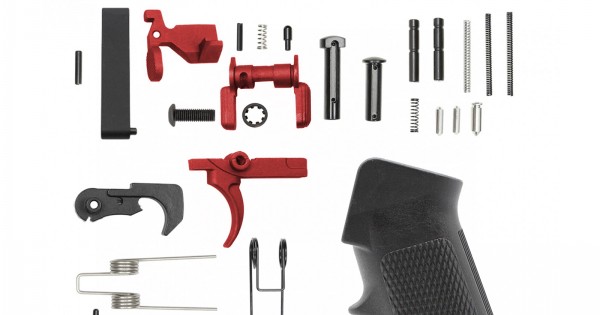 Cerakote Red | AR-15 "Reaper" Kit Parts and Lower Parts kit ...