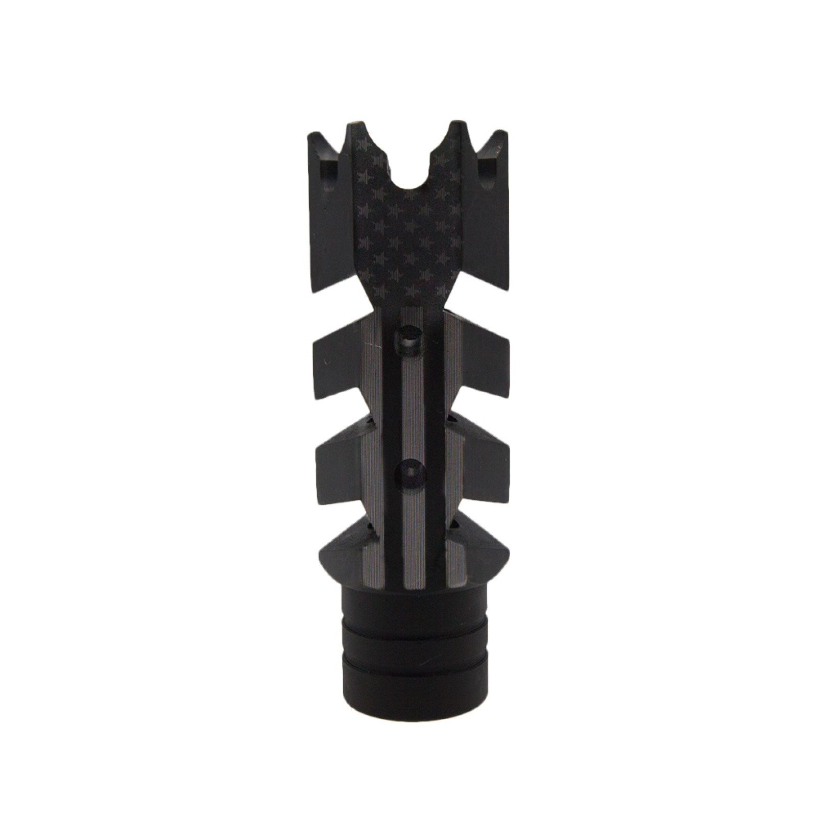 AR-10 LR-308 Steel Shark Muzzle Brake - OutdoorSportsUSA