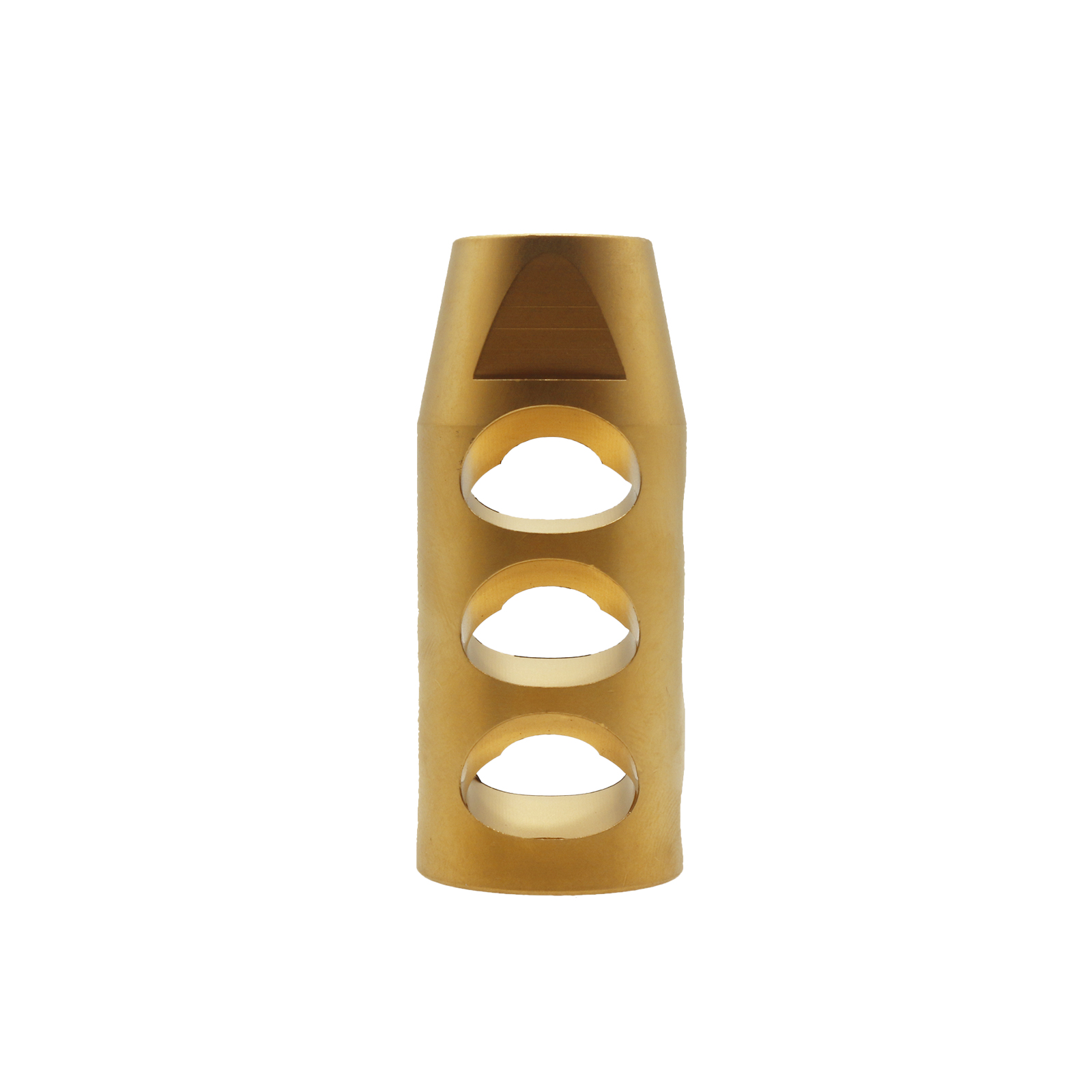 AR-15/.223/5.56 Compact TiN GOLD Muzzle Brake - Outdoorsportsusa